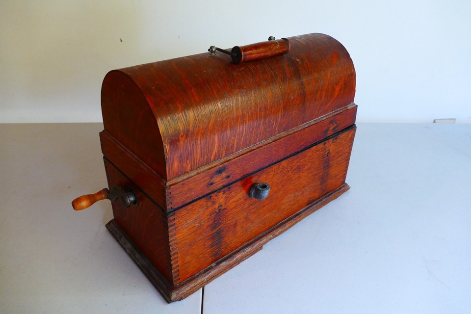 Unique 1899 Edison Model A Home Phonograph with Crane and Custom ...