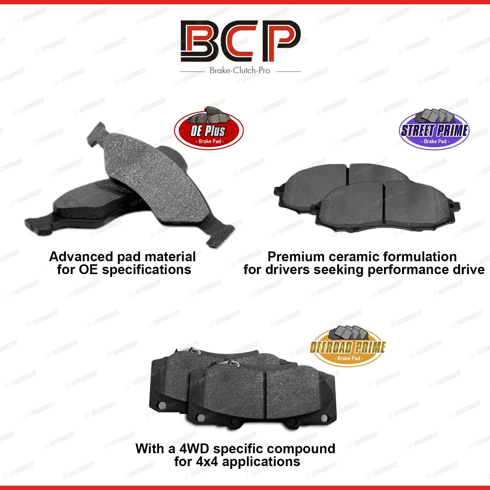 4Pcs BCP Rear Ceramic Brake Pads for Proton Ipian Waja 1.6L 76KW FWD ...