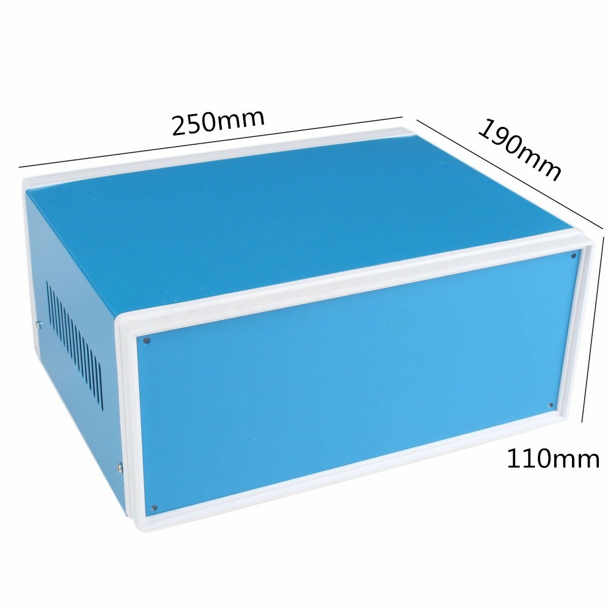 Electronic Enclosures DIY Project Box Metal Junction Case 250mm x 190mm ...