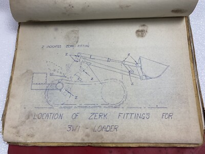 Model 3 WI Loader & Model HG Crawler Tractor Repair Manual. | eBay