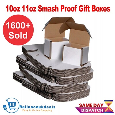Smash Proof Boxes 10oz 11oz Coffee Mug Shipping Mailing Cardboard Boxes ...