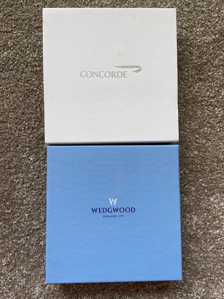British Airways Concorde - Wedgwood Atlas dish in gift box with card | eBay