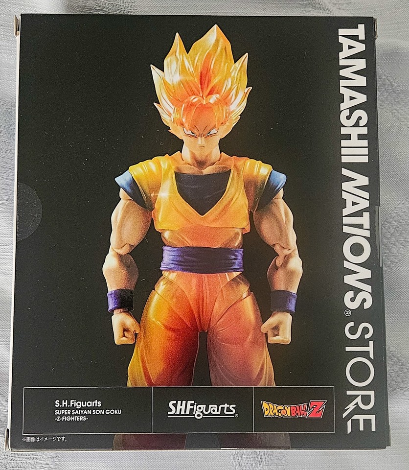 SH Figuarts Super Saiyan Goku Tamashii Store Exclusive Action Figure Z Fighters | eBay Australia