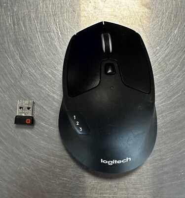 Logitech M720 Precision Pro Wireless Mouse Hyper-Fast Scroll Dual ...