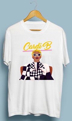 Vintage Cardi B I Make Money Moves Art T Shirt Size S M L XL 2XL | eBay