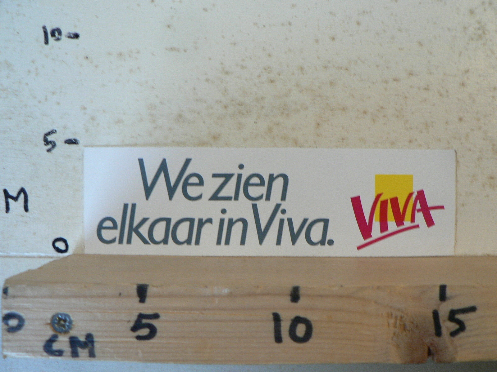 STICKER,DECAL VIVA LOGO DAMESBLAD WOMAN MAGAZINE LIFESTYLE WE ZIEN ...