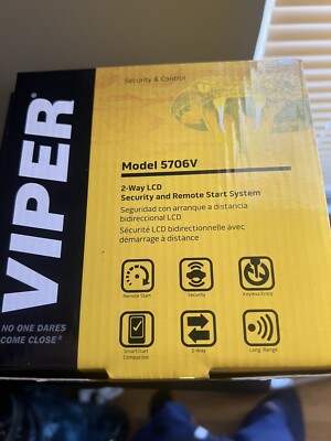 Viper LCD 2 Way Remote Start System One Mile Range. 5706v Viper | eBay