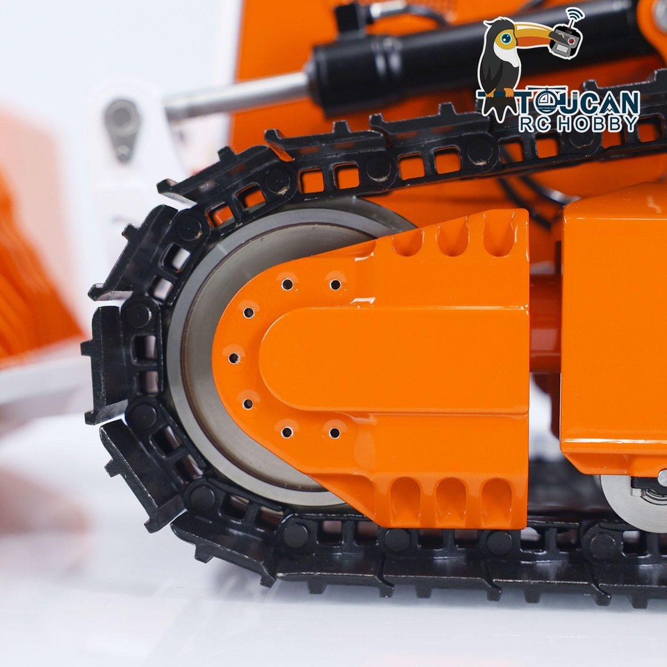 Aoue 850K LESU 1/14 RC Metal Hydraulic Dozer Remote Control Bulldozer ...