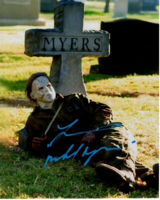 Tyler Mane Autographed 8x10 Halloween Michael Myers Photograph GREAT ...