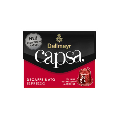 Dallmayr CAPSA coffee pods for NESPRESSO machines Espresso DECAF-SHIPS ...