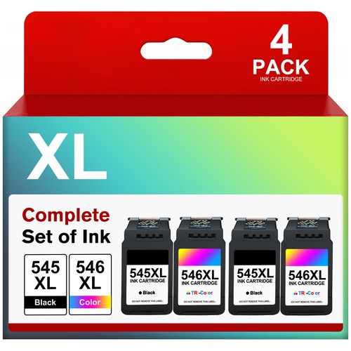 4SET PATRONEN PG-545 XL für CANON PIXMA MG 2550 2450 2550 TS3150 3450 TR4550 | eBay.de