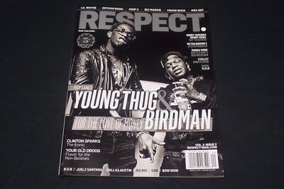RESPECT MAGAZINE VOL 5 ISSUE #2 - YOUNG THUG & BIRDMAN - HIP HOP OUR ...