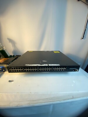 Cisco 3650 WS-C3650-48TD-S Series 48 Port Network Switch 882658593246| eBay