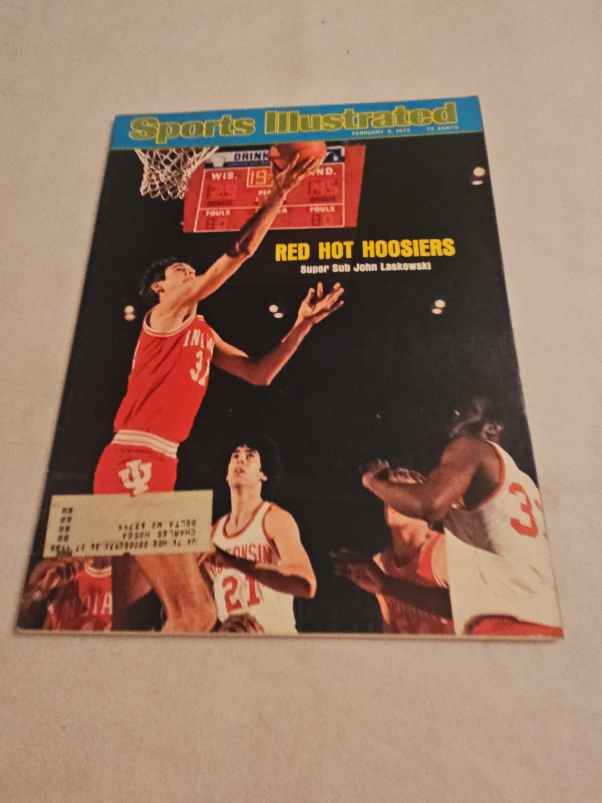 1975 February 3, Sports Illustrated Magazine, John Laskowski Super Sub ...