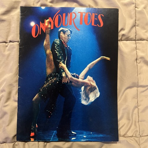 On your toes vintage Broadway souvenir program | eBay Australia