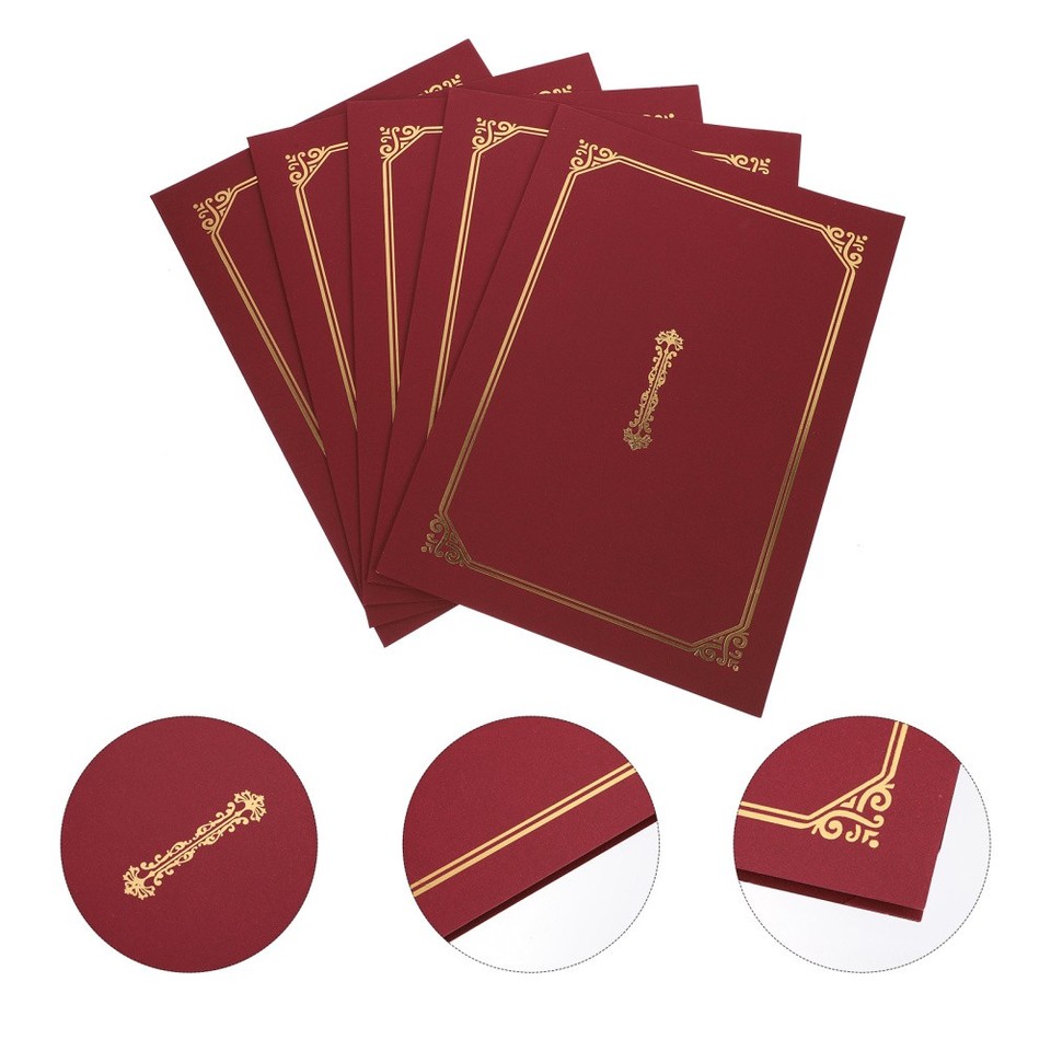 5 Pcs Education Certificates Holder Masters Degree Diploma Frame | eBay