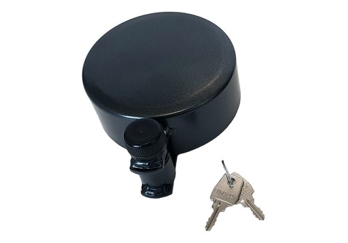 Semi Truck Anti Theft Fuel Tank Locking Cap Set fits 2 1/8 to 3 1/4 ...