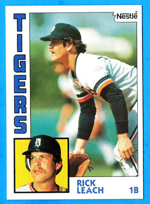 Rick Leach 1984 Nestle #427 Detroit Tigers (nrmt) B | eBay