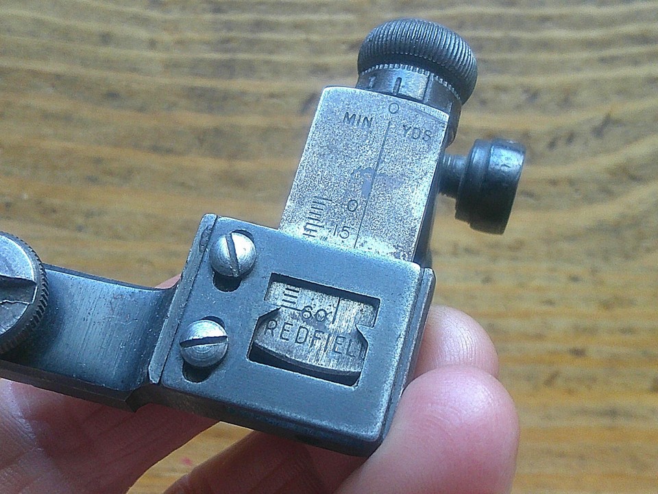 Vintage Redfield No. 75 Target Receiver Sight W/ Peep Disc | eBay