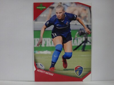 2022 Parkside NWSL #99 Merritt Mathias NC Courage FC Soccer Card | eBay