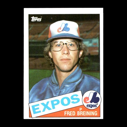 Fred Breining 1985 Topps Montreal Expos #36 R321G 24 | eBay
