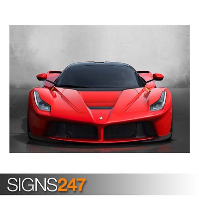 FERRARI LAFERRARI poster - car print photo picture art from A0 to A4 ...