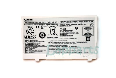 LB-4A New Genuine Battery for Canon CXDI-710C Medical Tablet Battery | eBay