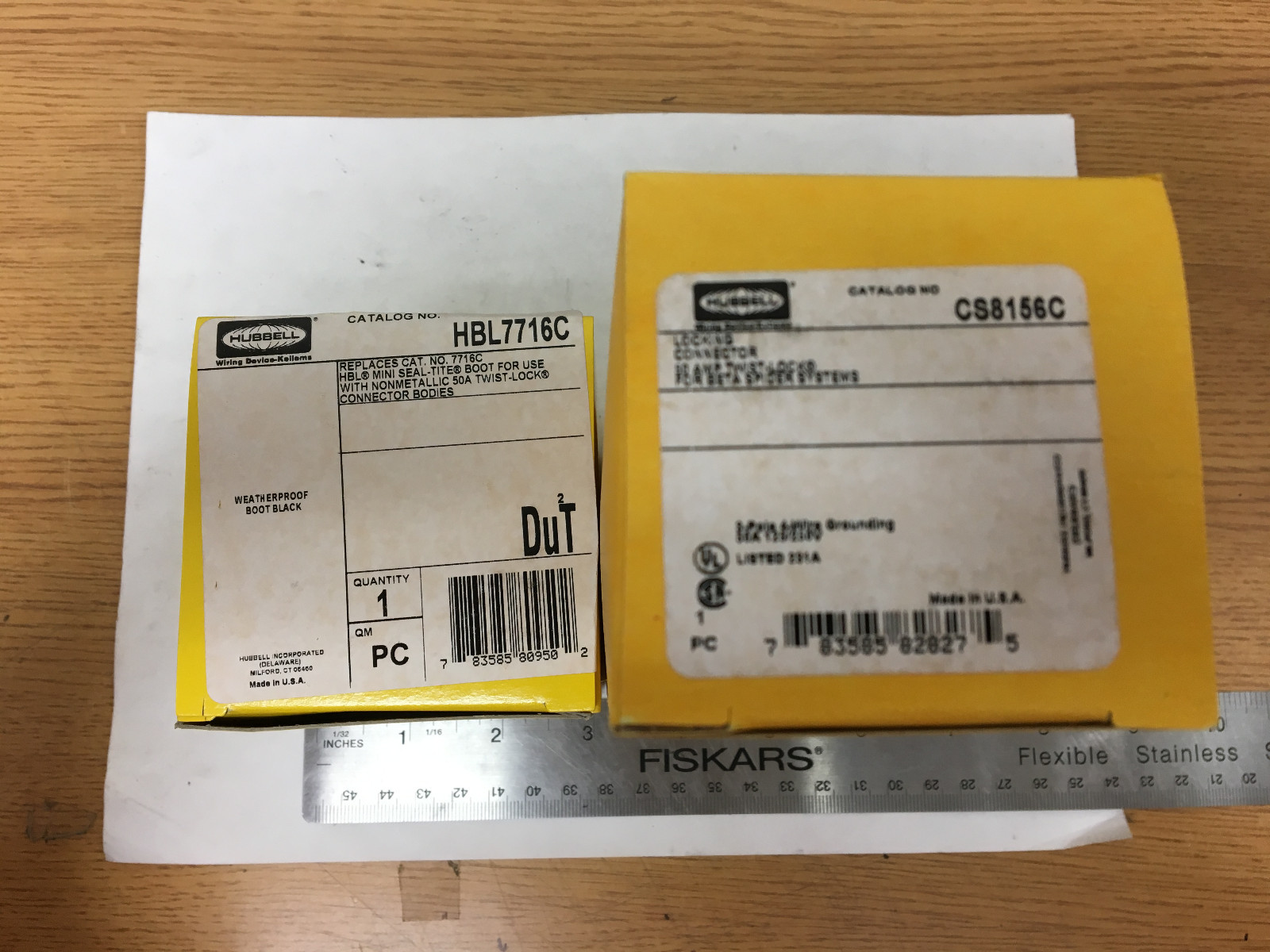 Hubbell HBL7716C & CS8156C Twist Connector | eBay