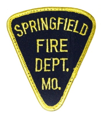 SPRINGFIELD MISSOURI MO Fire Patch EMS Rescue Public Safety 3.5” USED ...