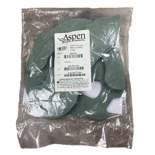 Aspen Vista Cervical Collar Replacement Pads Moisture-Wicking & Optimal ...