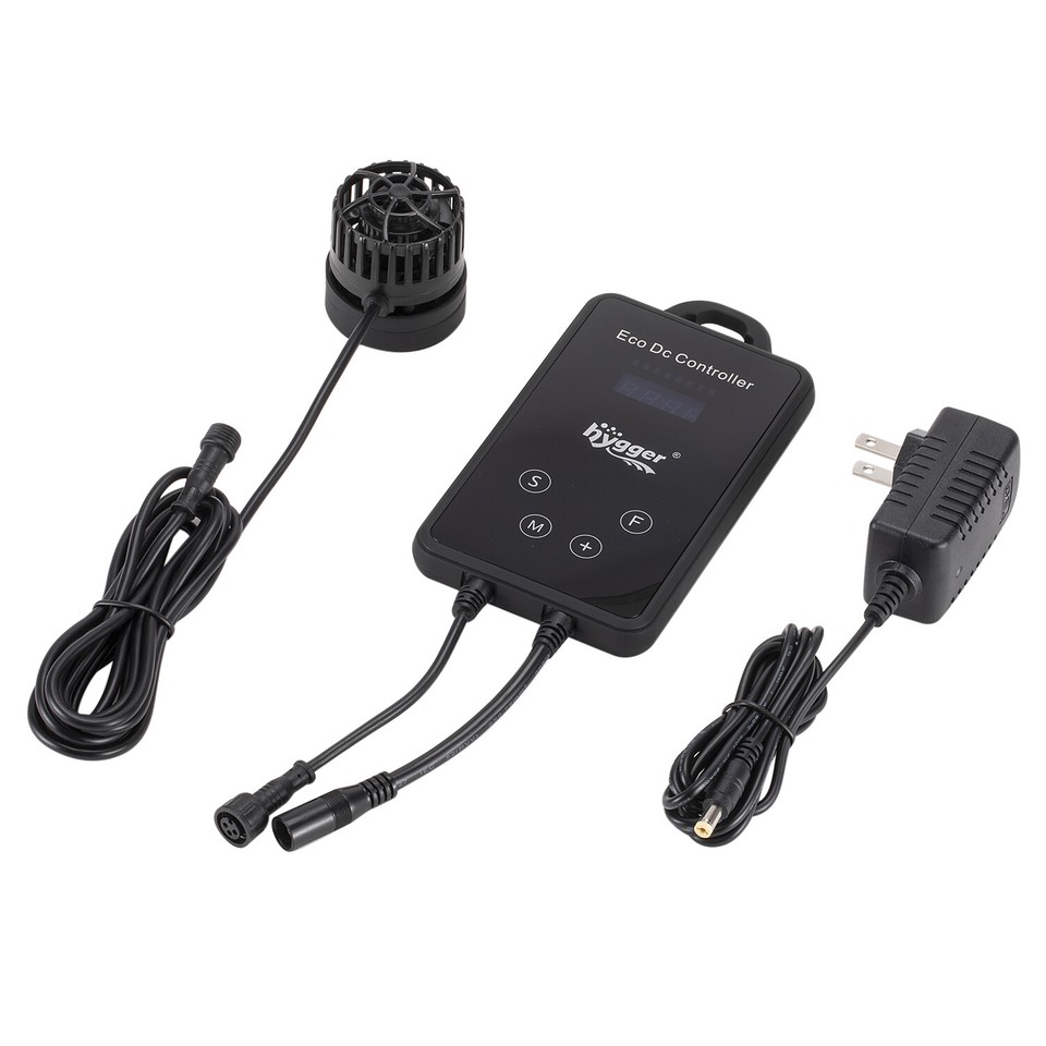 hygger Wave Maker Aquarium with Magnetic base Powerhead LED Display 5 ...