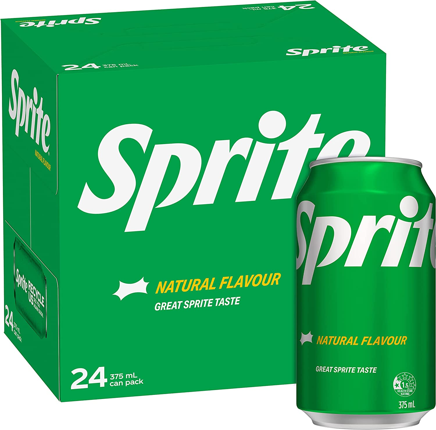 Sprite Lemonade Soft Drink Multipack Cans 24 X 375 Ml | eBay
