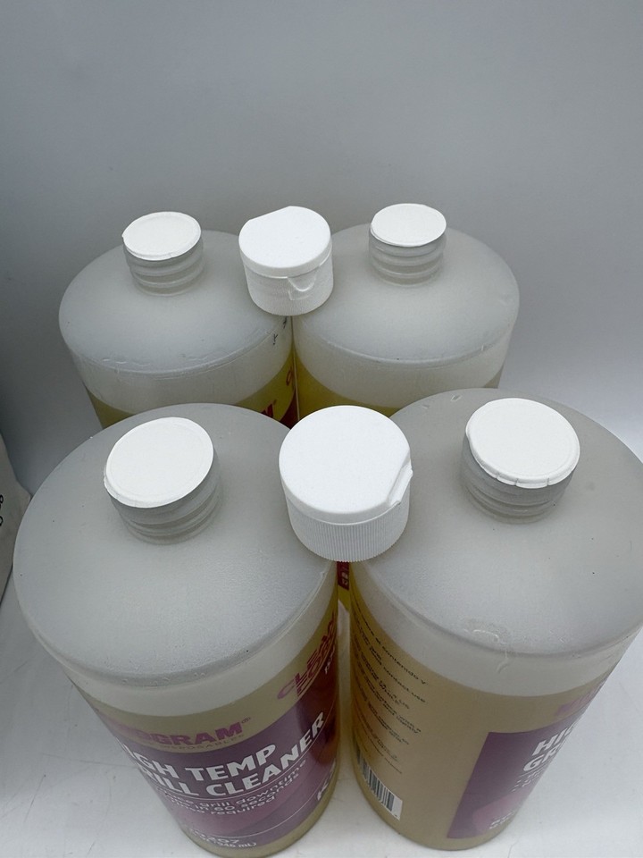 Case of 4-32oz Bottles MONOGRAM Clean Force K32 High Temp Grill Cleaner ...