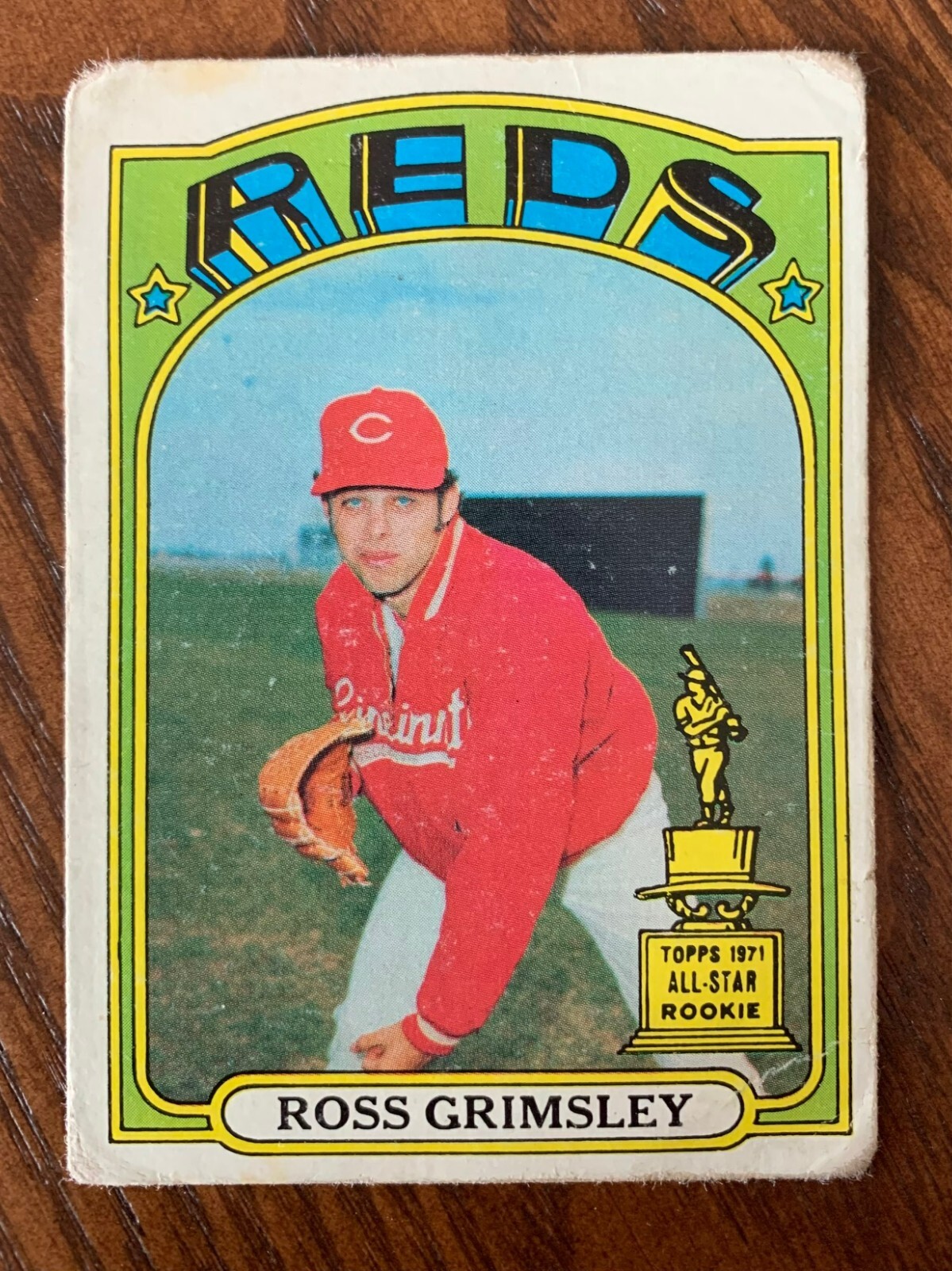 ROSS GRIMSLEY 1972 Topps Baseball Card #99 – CINCINNATI REDS | eBay