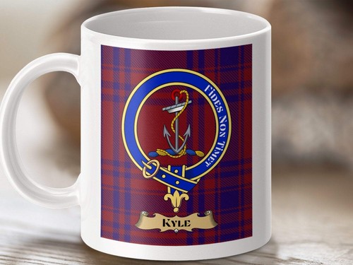 Kyle Clan Scottish Tartan Crest Mug | eBay