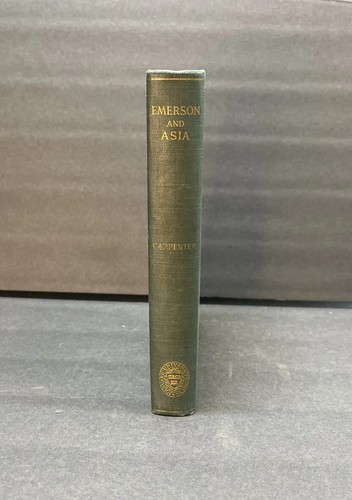Emerson and Asia by Frederic Ives Carpenter 1930 1st Edition | eBay
