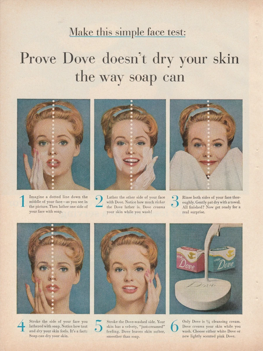 Dove Face Wash Advertisement