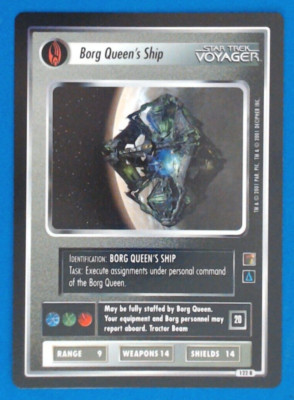 Star Trek CCG - Borg Queen's Ship - The Borg -R353 | eBay