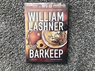 William Lasher -The Barkeep (Thriller) MP-Cd Unabridged Audio Book- New ...