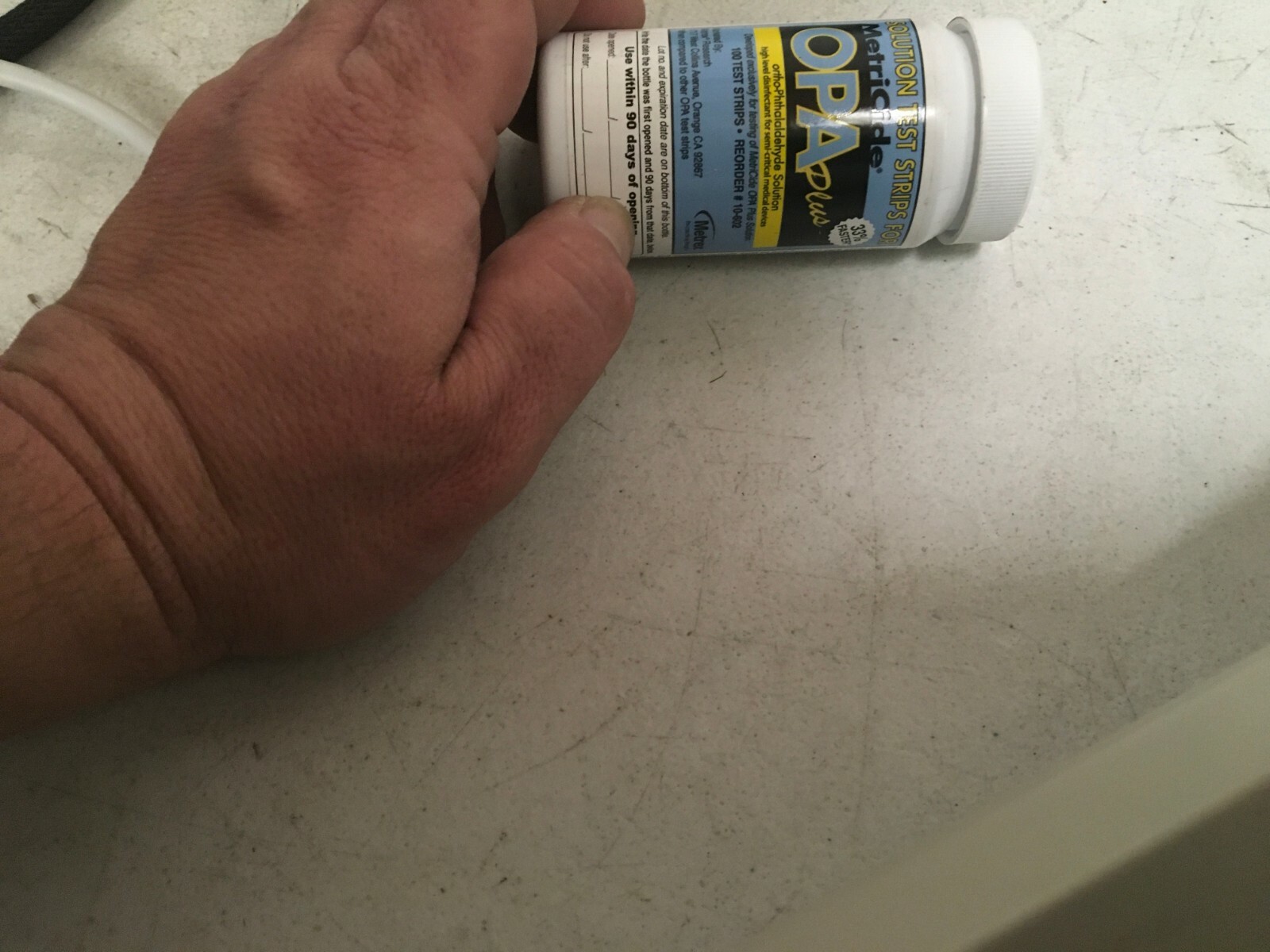 Metrex Metricide Opa Plus 100 Solution Test Strips Qty 2 Bottles 10-602 ...