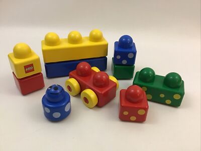 Lego Duplo Primo Baby Building Blocks Toddler 10 Pieces Dots Toys ...