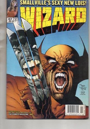 Wizard Magazine #157 Quesada Hulk #340 Mcfarlane Wolverine Hulk Homage ...