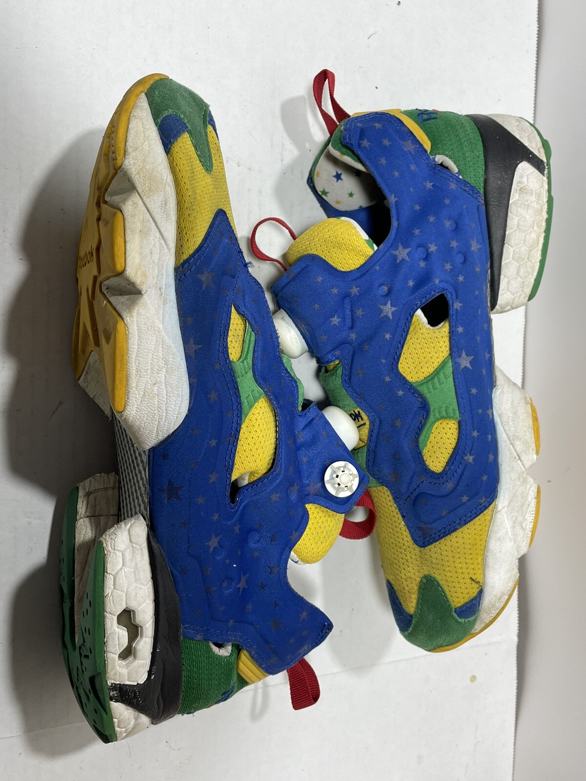*Rare* 2014 Reebok Insta Pump Fury OG Brazil World Cup Size 9 Shoes | eBay