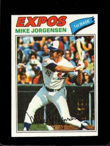 1977 Topps #368 Mike Jorgensen NM Near Mint Expos | eBay
