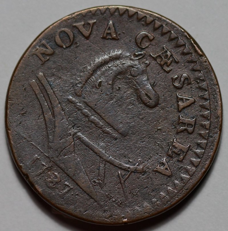 1787 New Jersey Colonial Copper Coin | eBay