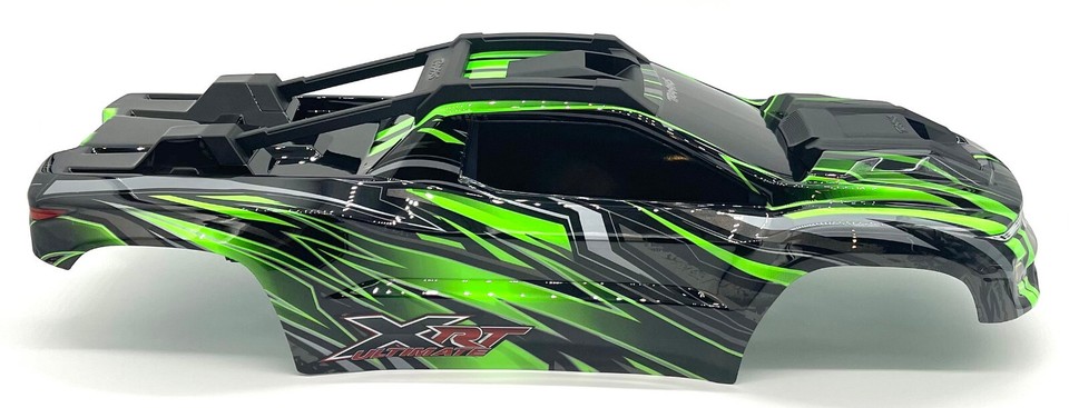 Fits Traxxas XRT ULT BODY Shell (Green Painted ProGraphics 7869-GRN ...