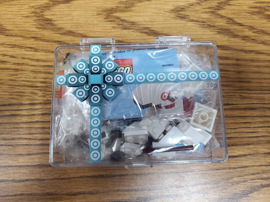 LEGO Target Bullseye Dog Sealed Brand New Gift Card Set | eBay