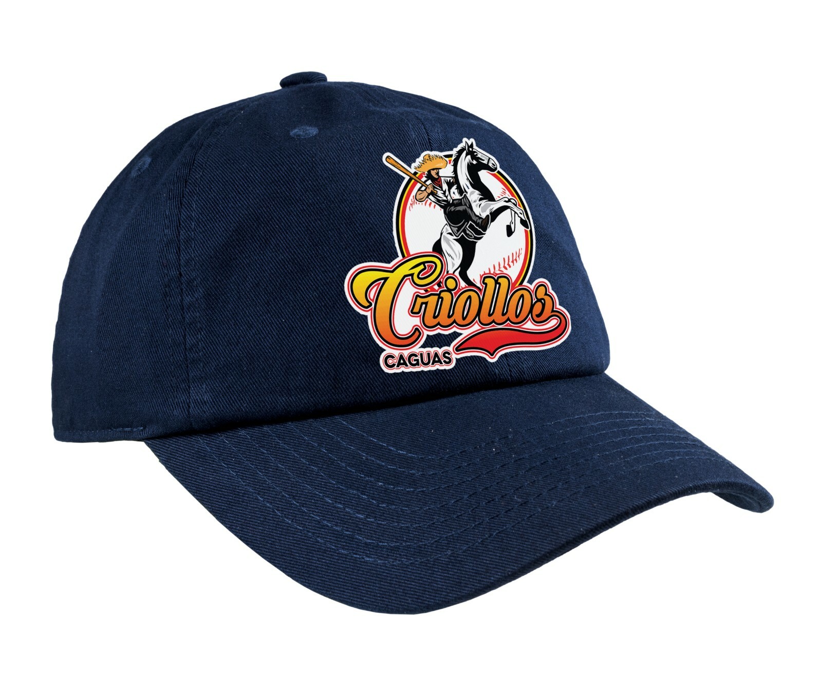 Criollos Caguas Puerto Rico Baseball Cap Hat Black,Blue,Red | eBay