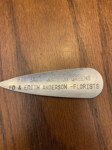 Fix Ball Marks On Greens Anderson Florists Divot Tool | eBay