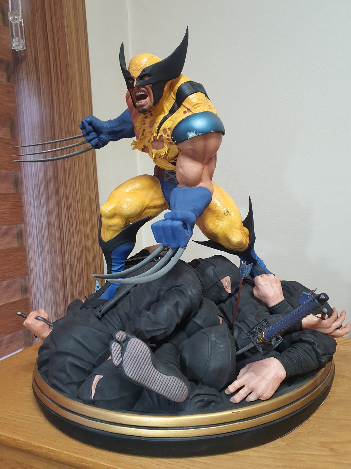 Wolverine vs Ninjas ResinWorx resin worx 1/4 custom statue | eBay